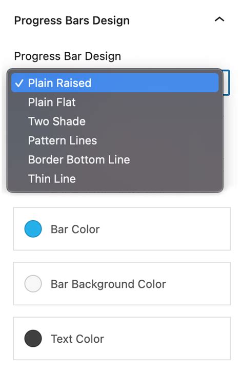 Wordpress Progress Bars Block Blockons