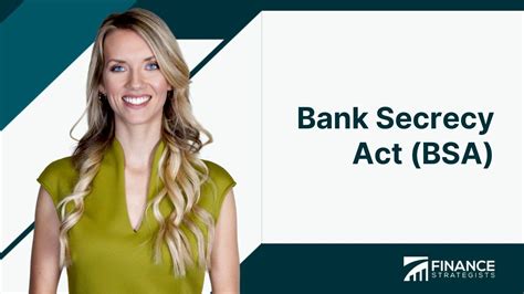 Bank Secrecy Act BSA Definition Components And Agencies