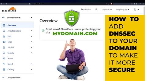 Mastering DNSSEC Enable And Configure For Any Domain With Cloudflare DNS YouTube