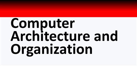 Ec8552 Computer Architecture And Organization Notes Chrome Tech
