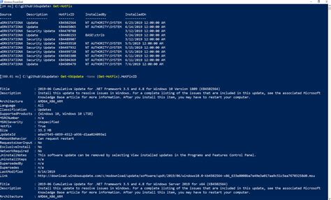 New Module Kbupdate Get Detailed Info About KBs Download R PowerShell