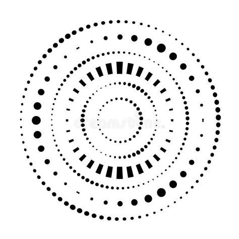 Dot Halftone Line Round Gradient Half Tone Texture Background Stipple