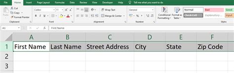How To Print Address Labels From Excel File Naahits
