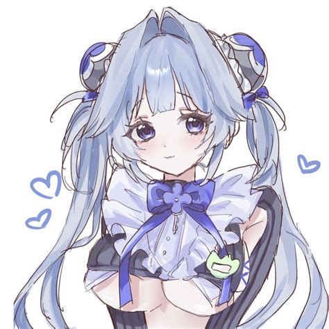 Nigmgm O Hansel Nikke Goddess Of Victory Nikke Highres Girl Blue Bow Blue Bowtie Blue