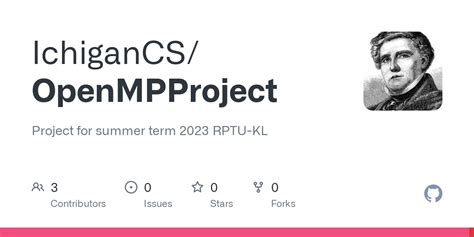Github Ichigancsopenmpproject Project For Summer Term 2023 Rptu Kl