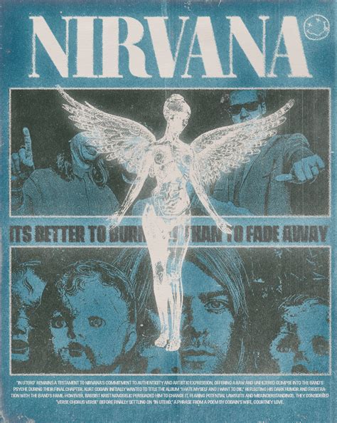 Nirvana Poster Design Poster Baskısı Poster Tasarımları Poster