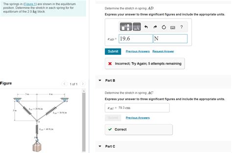 Solved The Springs In Figure Are Shown In The Chegg