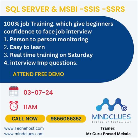 Mohan Surya Varma On Linkedin 🗓️ Msbi Ssis Ssrs Training Update 👨‍🏫