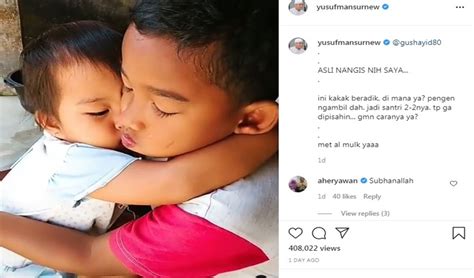 Kasih Sayang Kakak Adik Ini Bikin Haru, Netizen: Nangis Juga Saya ...