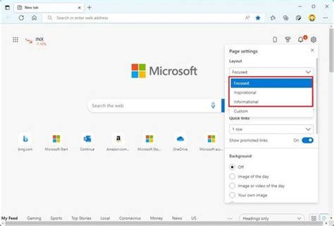 How To Customize New Tab Page On The New Microsoft Edge Windows Central