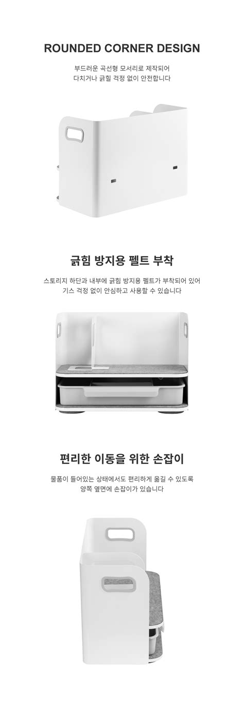 [루나랩 홈] 책상 정리 수납함 수납 정리대 칸막이 데스크 스토리지 오거나이저 Luna Lab Home