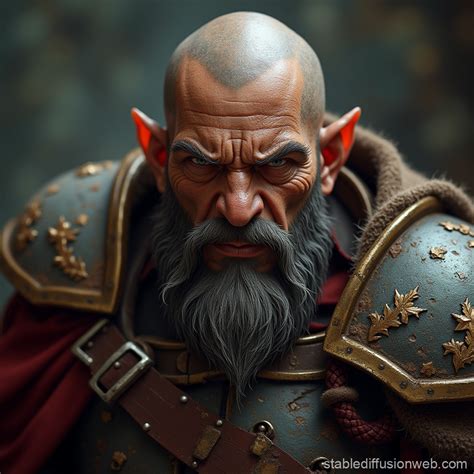 Warhammer Character Portrait Stable Diffusion Online