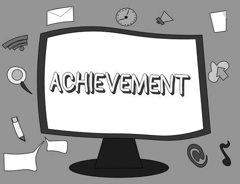 Accomplishment Clipart Black And White
