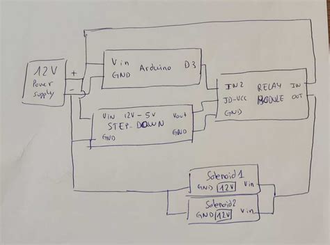 Arduino Controlling 2 X 12vdc Solenoid Valves General Guidance