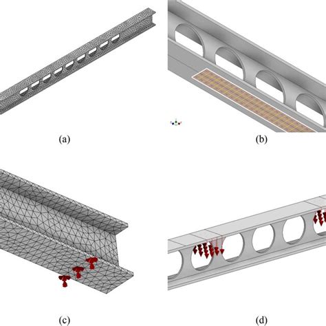 modeling steps of the cfrp strengthened beam a beam modeling and