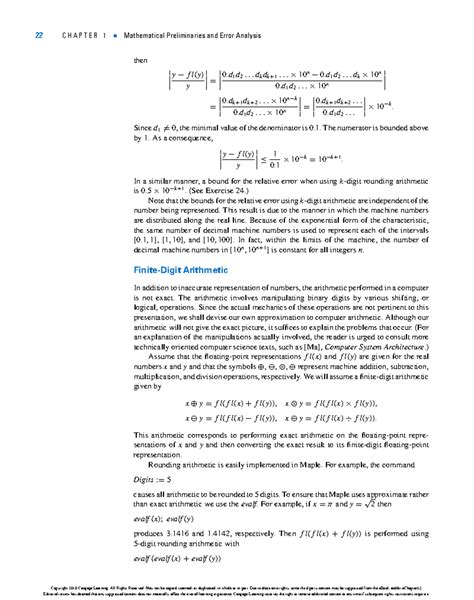 Week 4 Weekly Lecture Notes 22 C H A P T E R 1 Mathematical