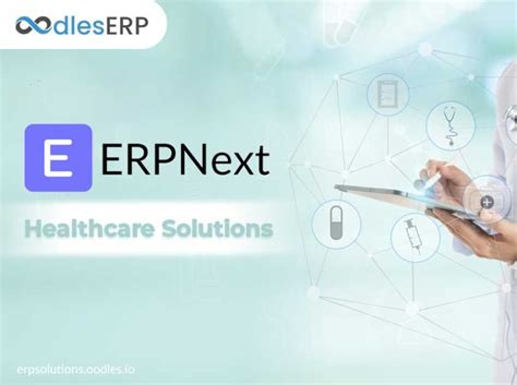 Erpnext Application Development For The Healthcare Industry By Oodles