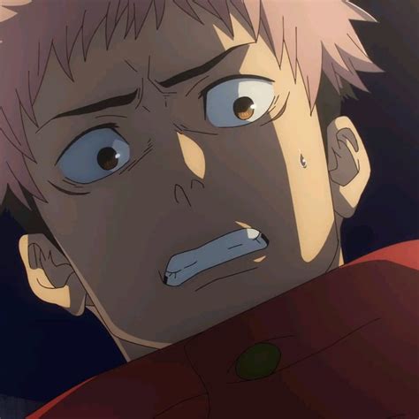 Itadori Yuuji Yuji Thinking Face Yuji Side Eye Angry Yuji