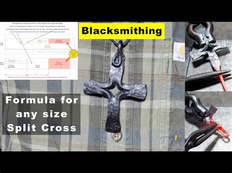Any Size Split Cross / Friedrich's Cross Blacksmithing - YouTube