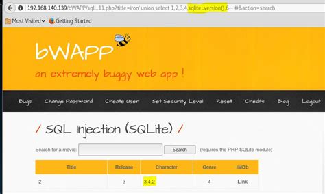 Sql Injection Sqlite · Teckk2