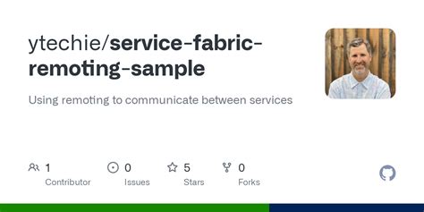 Github Ytechieservice Fabric Remoting Sample Using Remoting To