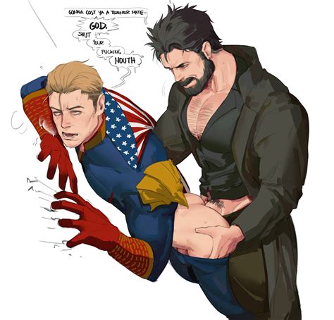 Rule 34 Anal Anal Sex Ass Bara Beard Big Penis Billy Butcher Black