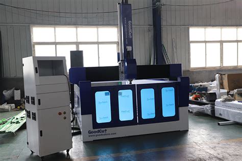 GC F Axis CNC Router Machine With Rotary Device For Foam EPS