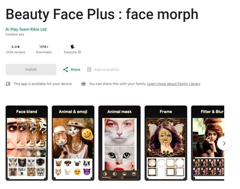 A Brief Understanding Of Face Morphing Apps