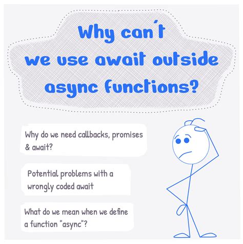 Why Can T We Use Await Outside Async Functions