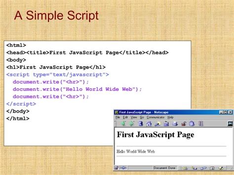 Javascript Ppt