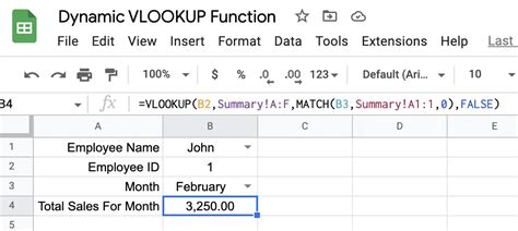 3 Ways To Make VLOOKUP Dynamic In Google Sheets Examples Script Everything