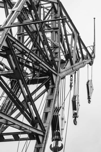 Premium Photo Low Angle View Of Crane