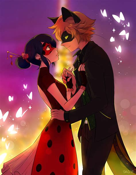 100 Ladybug And Cat Noir Kiss Wallpapers