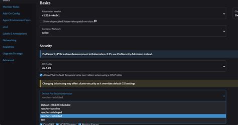 Psa Update Psa Default · Issue 8032 · Rancherdashboard · Github