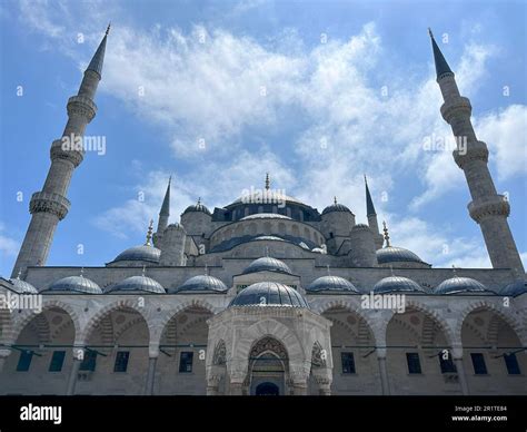 View Of Mosque Beyazit In Istanbul Beyazit Mosque 16th Century Ottoman Imperial Mosque As Seen