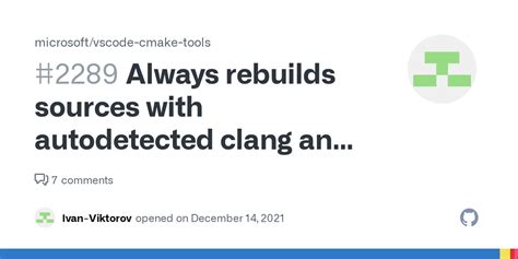 Always Rebuilds Sources With Autodetected Clang And Ninja On Linux · Issue 2289 · Microsoft