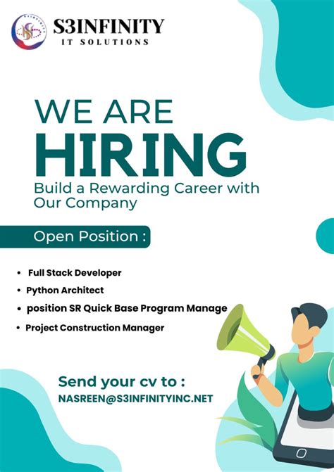 Techjobs Engineeringcareers Hiringnow Leadership S3infinity