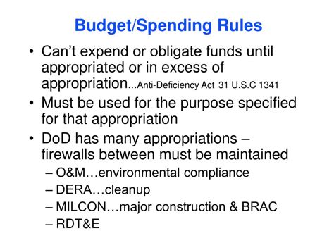 Ppt The Dod Budget Process What You Need To Know Powerpoint Presentation Id2935553