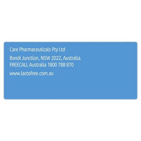 Buy Lacto Free 100 Tablets Online at Chemist Warehouse®