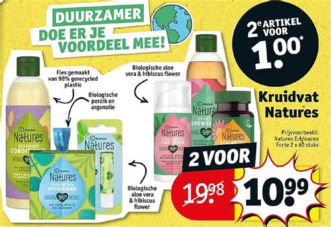 Kruidvat Natures Aanbieding Bij Kruidvat Folders Nl