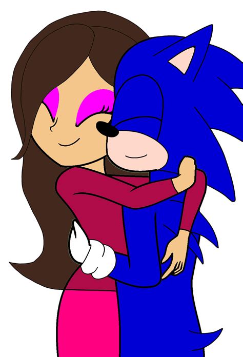 Nico And Sonic Hug By Broadwaygirl918 On Deviantart