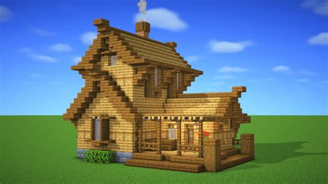 Wooden House Minecraft Map Billionblocks