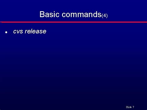 Cvs Concurrent Versioning System Slide 1 What Is