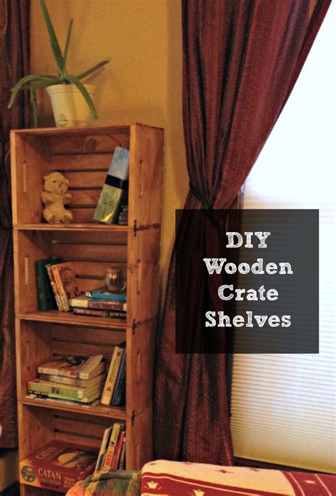 How To Build A Wood Crate Bookshelf At Randy Stambaugh Blog
