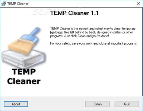 Temp Cleaner Download Softpedia