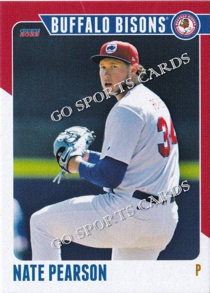 2023 Buffalo Bisons Nate Pearson Go Sports Cards