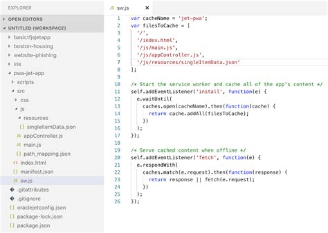 Andrej Baranovskij Blog Running Oracle Jet As Progressive Web App