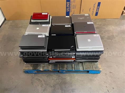 Lot Of 111 Assorted Laptops Dell Hp Lenovo Apple Allsurplus