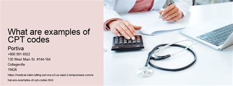 What Are Examples Of CPT Codes