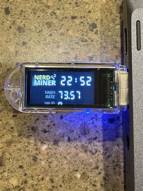 Nerd Miner V2 Usb Dongle Bitcoin Solo Btc Lottery Miner Ready To Go Look Ebay